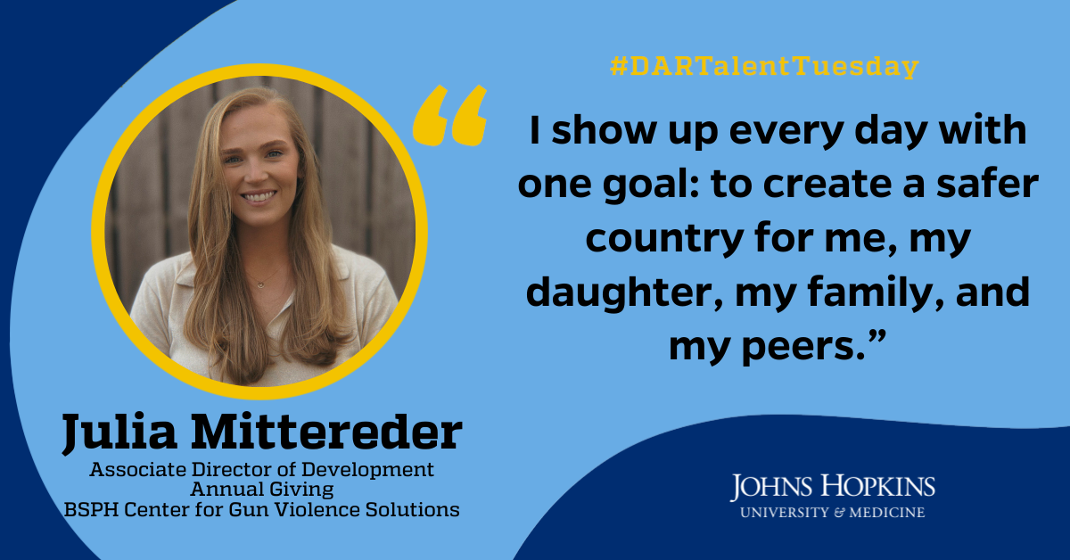 Julia Mittereder | Johns Hopkins Alumni Relations Careers